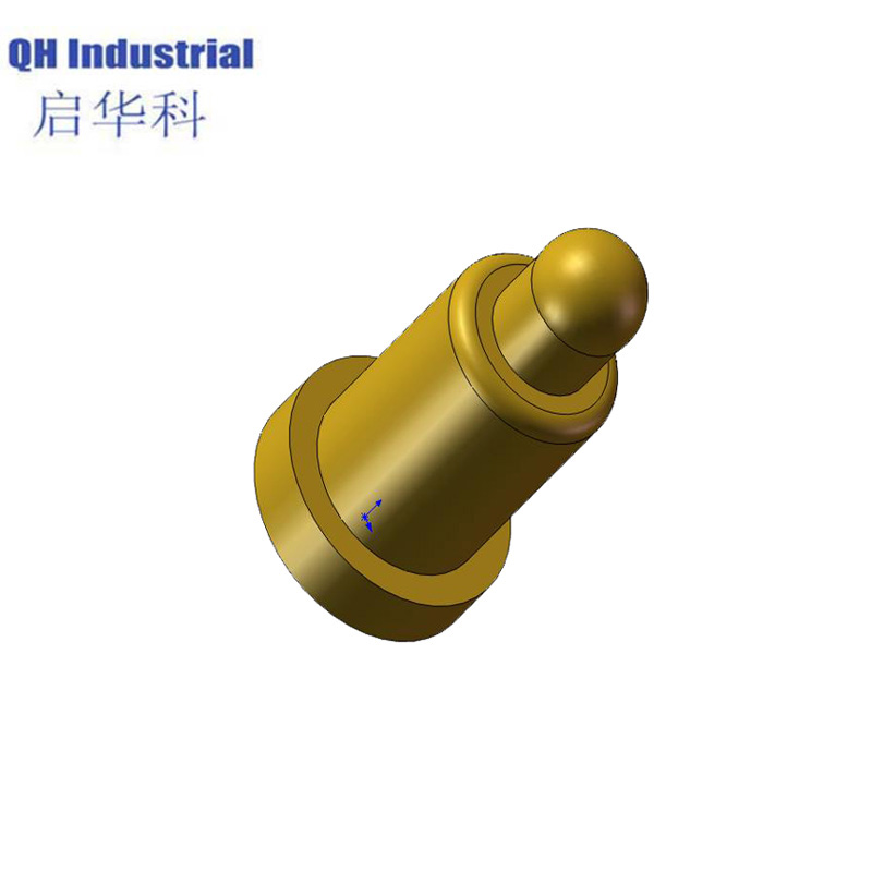 SMT 3.5mm Reeceptacle Androvid Tv Box Single End Pogopin High Lifespan IDI Vertical Type Spring Loaded Pin