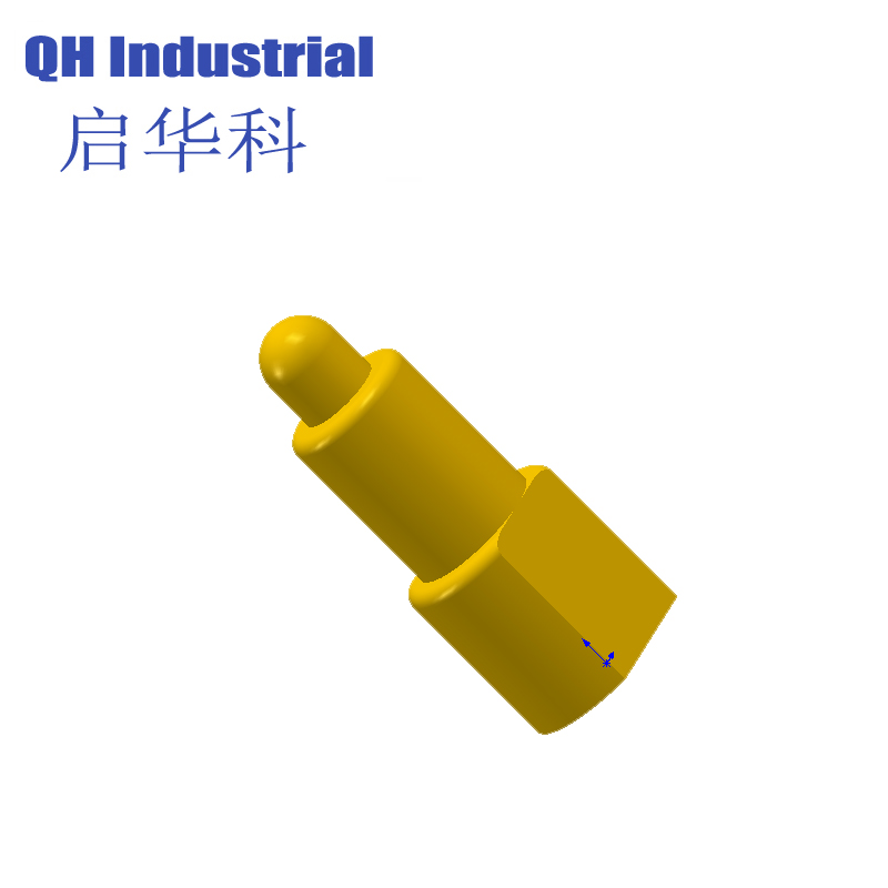 SMD 8.0mm Customized Telecom Screw Rf Pogo Pin Ni Plating Keyboard DIP Magnetic Pogo Pin 