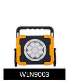 Powered By AC Adapter And Lithium Battery 20W High CRI 95+ COB LED Work Light Tripod 10