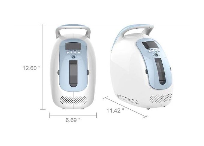 El hogar del humectador 1L del concentrador del oxígeno del uso del coche utilizó a Mini Portable Oxygen Concentrator
