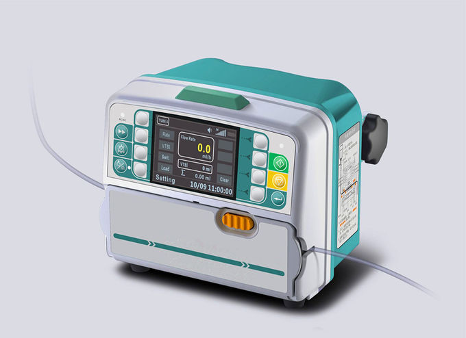 Protezione medica aggiunta del flusso libero della pompa per infusione di Safty Digital con il tasso, gocciolamento, tempo, modo del peso corporeo