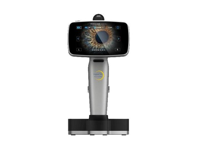 Attrezzatura tenuta in mano di oftalmologia della lampada a fessura di Digital utilizzata per ingrandimento anteriore 16MP Resolution di rappresentazione 10X di segmento