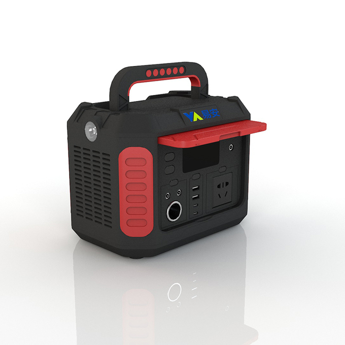centrale elettrica portatile di 500W Peak550W con gli sbocchi dell'uscita 1 CA, 2DC, 1car che fa pagare, 2 USB, 1Type-C 1