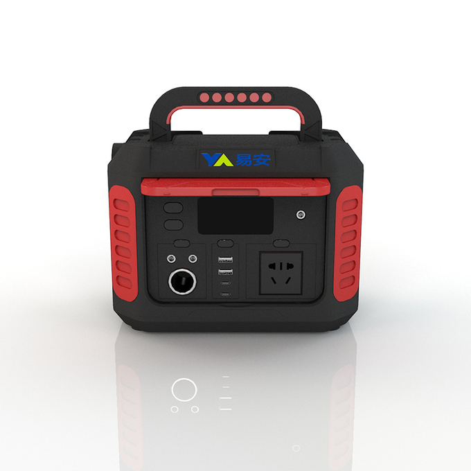 centrale elettrica portatile di 500W Peak550W con gli sbocchi dell'uscita 1 CA, 2DC, 1car che fa pagare, 2 USB, 1Type-C 0