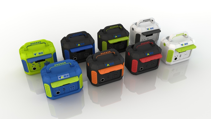 centrale elettrica portatile di 500W Peak550W con gli sbocchi dell'uscita 1 CA, 2DC, 1car che fa pagare, 2 USB, 1Type-C 3