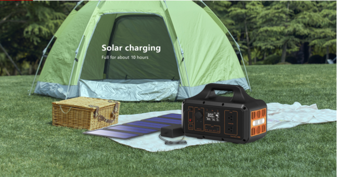 黒い1500W携帯用動力火車1024Wh 240Vの太陽発電機7