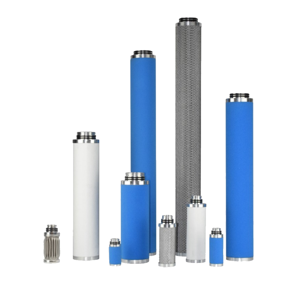 Close-up view of UITARFILTER replacement filter components