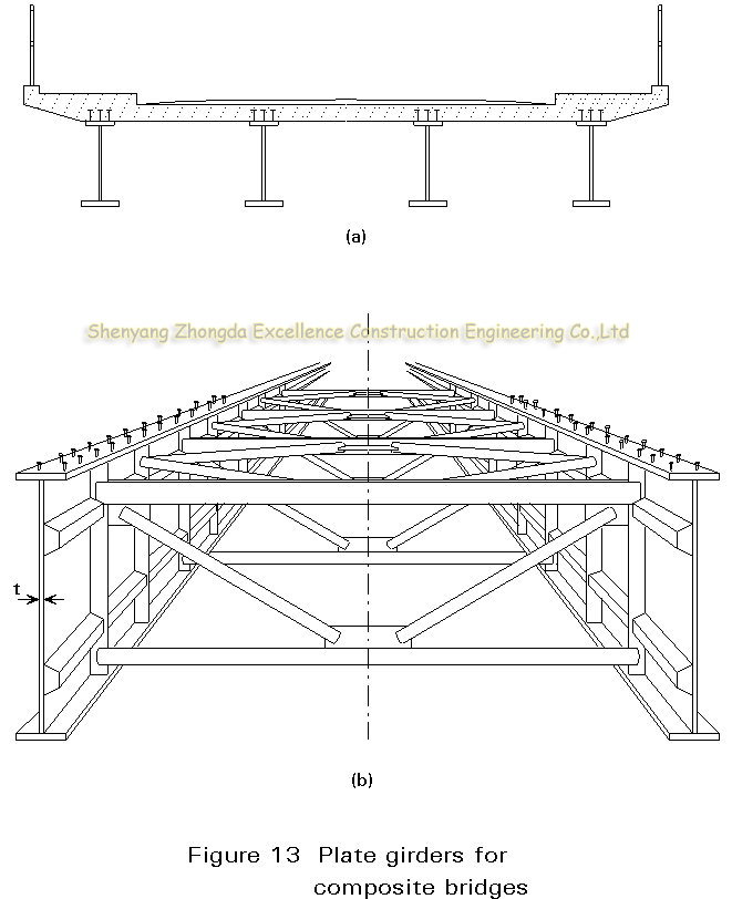 la trave fabrication/AWS D1.5 della struttura d'acciaio ha saldato il progetto del ponte/il montaggio strutturali d'acciaio del ponte del fascio struttura d'acciaio