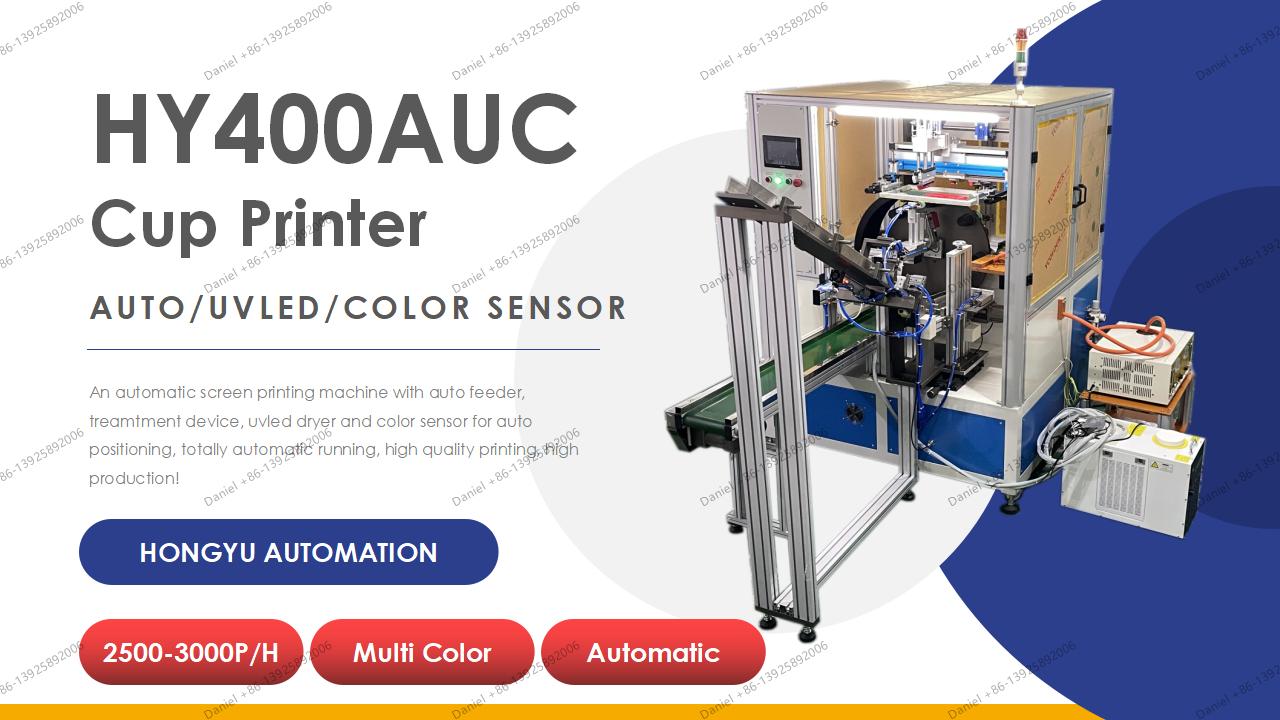 impresora plástica de la pantalla del CUPS del multicolor automático