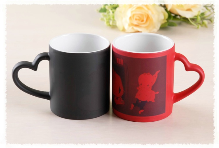 caneca do amante da mudança da cor 11oz