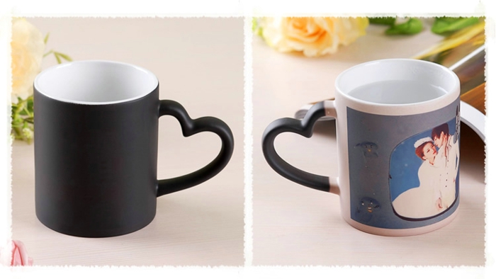 caneca do amante da mudança da cor 11oz