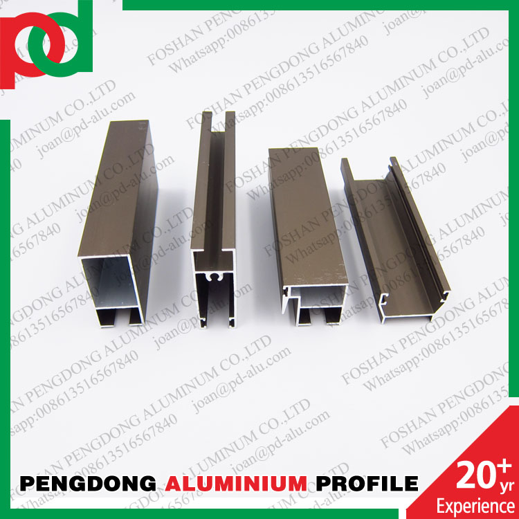 En Mate Plata di Perfiles de Aluminio Adodizado -- SERIE 20