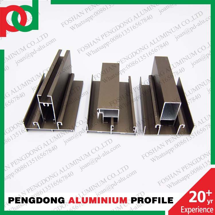 anodizado di alluminio del serie 25 del serie 20 di profili
