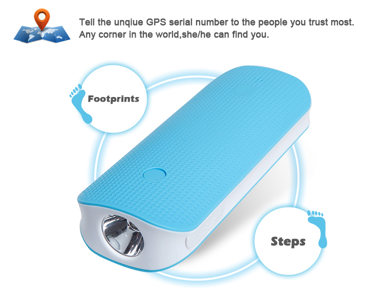 Banco magnético pessoal standy do poder do perseguidor dos gps dos muitos tempos super de Reachfar rf-v20 para o lugar dos povos e do recurso