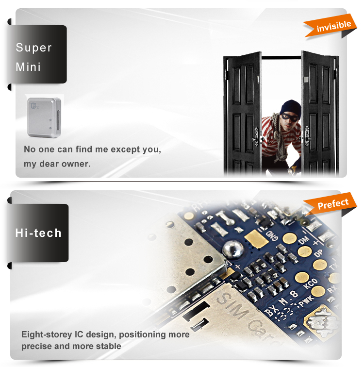 Perseguidor sem fio magnético barato do alarme do sensor da porta do refrigerador de Reachfar rf-v13 mini G/M