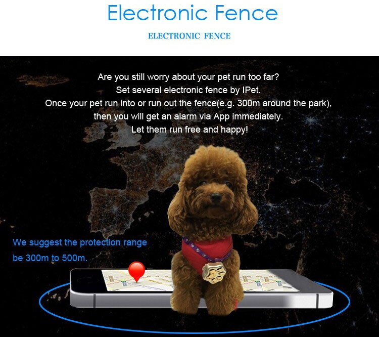 O perseguidor móvel o menor do número dos gps do mundo com o mapa de Google do telefone que segue o dispositivo para animais de estimação