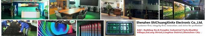 A tela de funcionamento fácil da cor completa do diodo emissor de luz, P3.91 conduziu a exposição SMD2121 da propaganda