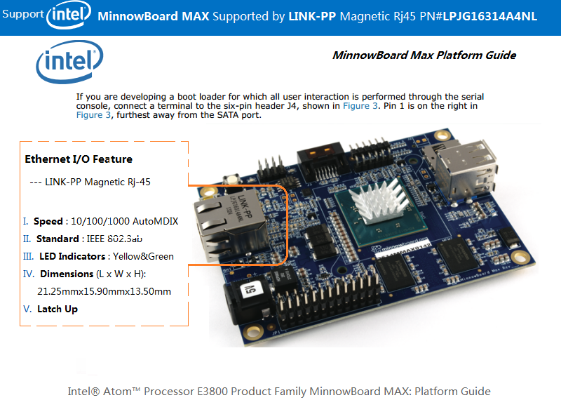 XWRJ-1104D5019-1 Магнитный разъем RJ45 10/100 Base-T с магнитным модулем LPJ2011KONL