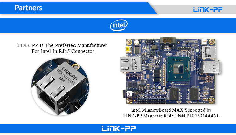 546-844-19 RJ45 1000 base magnetica - T Jack Female Connector LPJK0071CNL