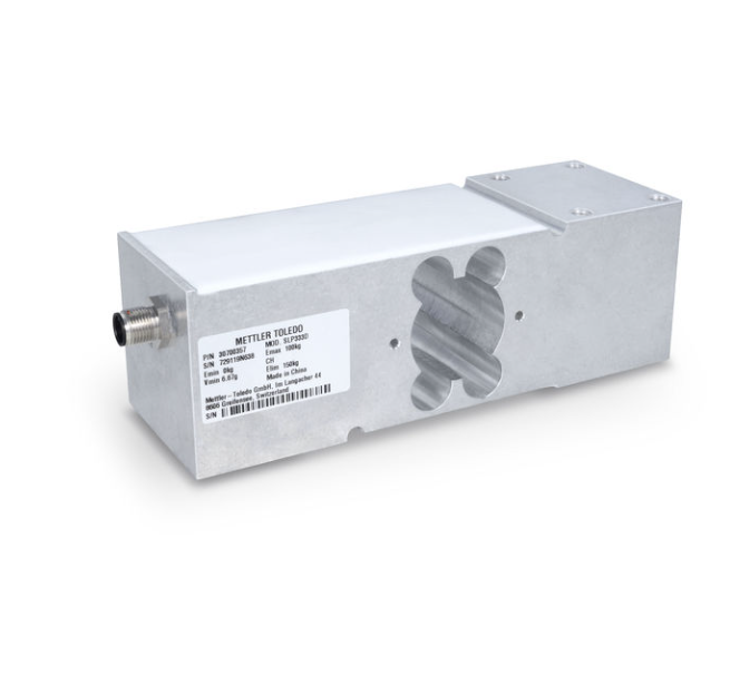 SLP333D-IOL Load Cell showing industrial weighing sensor with IO-Link connectivity