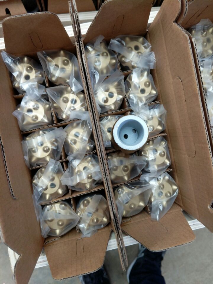 Broca de botón cónico de 11 grados para Rock Hex 22 Tipo de procesamiento de forja de varilla