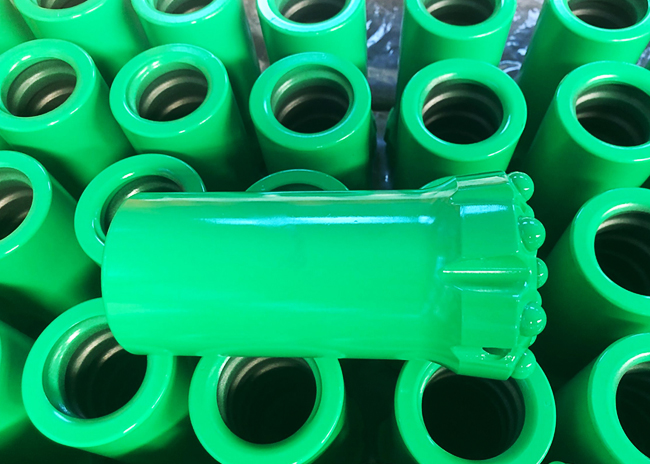 bocados de botão lisos da cara T51 de 89mm para o bocado de botão rosqueado Quarrying de mineração 2 da perfuração de rocha