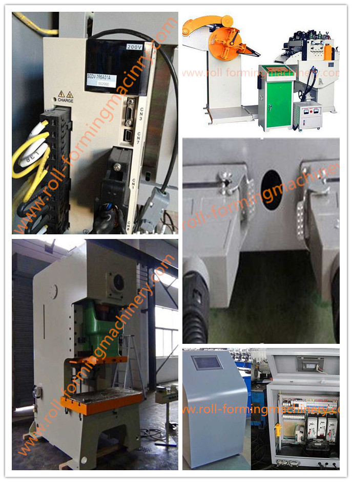 7.5KW hydraulisches Decoiler, Stärke-Kabel-Behälter Kabel-Tray Roll Forming Machine Fors 0.7-1.5mm