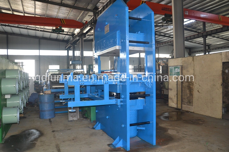 New Design Customized Hydraulic Frame Type Vulcanizing Press Machine / Hot Press Vulcanizer