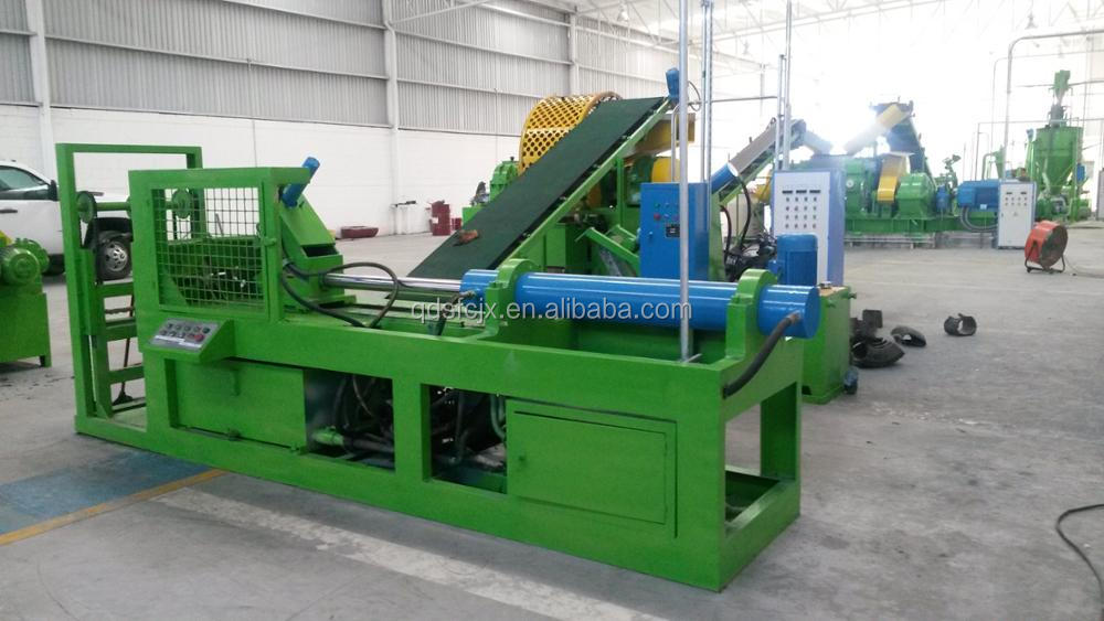 High quality rubber crusher/cracker mill for tyre recycling line for making rubber powder in china factory with CE certificate