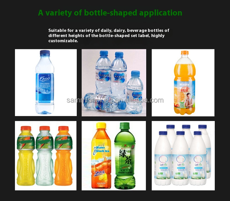 Automatic Heating Bottle Shrink Sleeve Labeling Machine Shrink Sleeve Applicator With Steam Tunnel