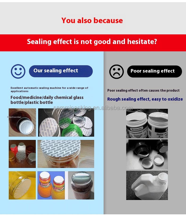 High Quality Automatic Floor Type Continuous Induction Sealing Machine Induction Heat Sealer for Small Plastic Bottle