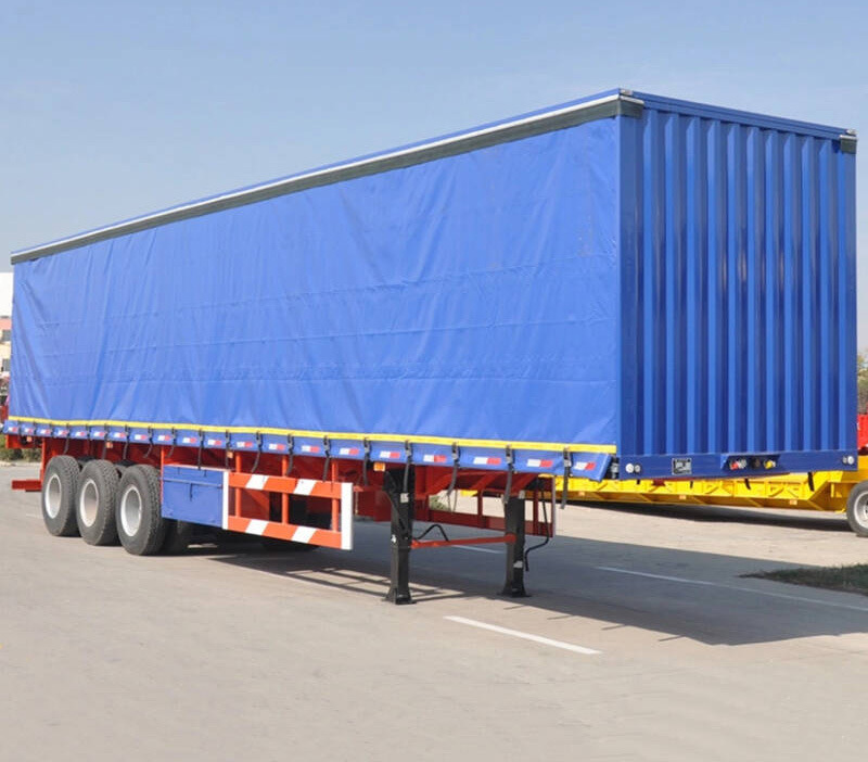 Factory Direct Sale 3 Axle Side Curtain Semi Trailer