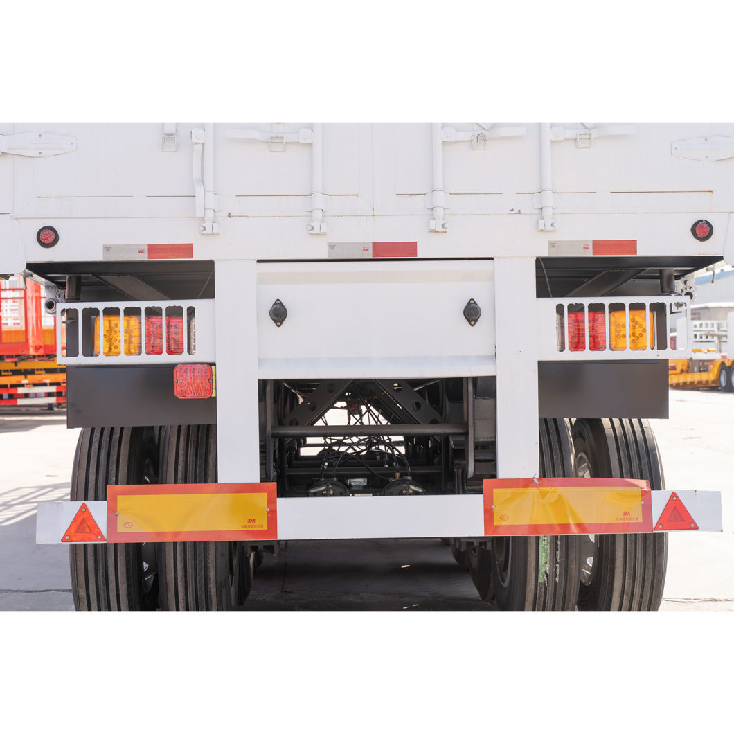 Factory Price Good Condition 3 Axles 50t Bulk Fence Stake Semi Trailer Stake Truck Trailers for Sale