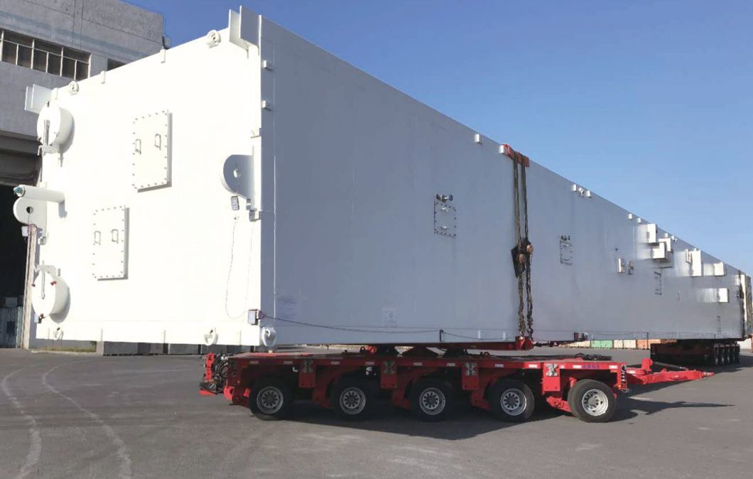 Durable Robust Spmt Heavy Equipment Transportation Modular Truck Trailer for Sale