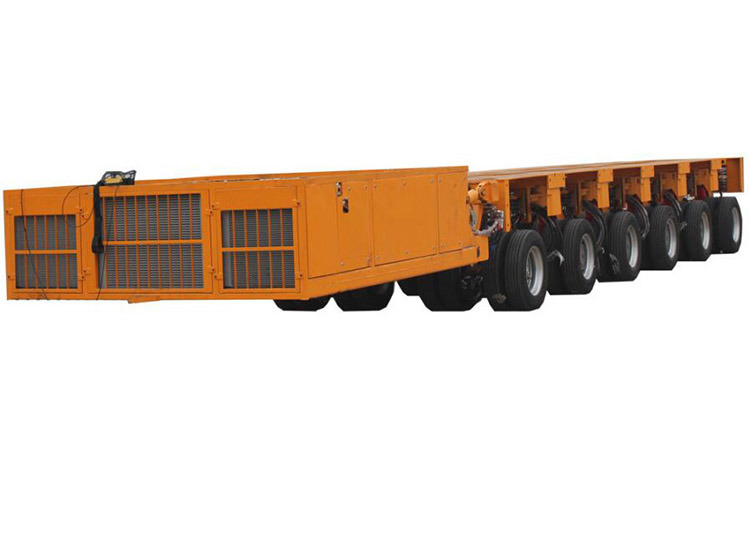 Durable Robust Spmt Heavy Equipment Transportation Modular Truck Trailer for Sale