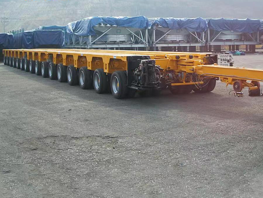 Durable Robust Spmt Heavy Equipment Transportation Modular Truck Trailer for Sale