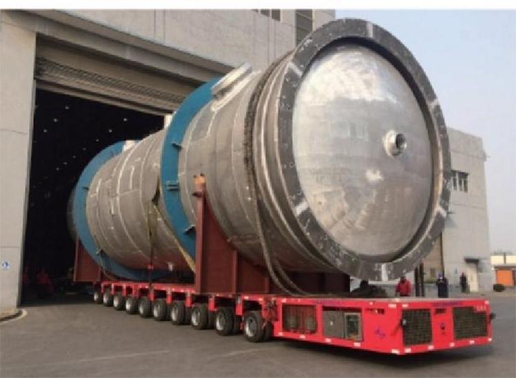 Durable Robust Spmt Heavy Equipment Transportation Modular Truck Trailer for Sale