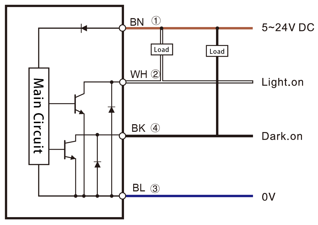 TOF Sensor wiring diagram