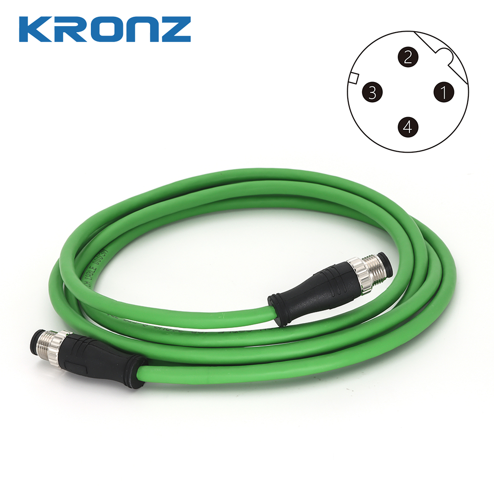 M12 Connector front view