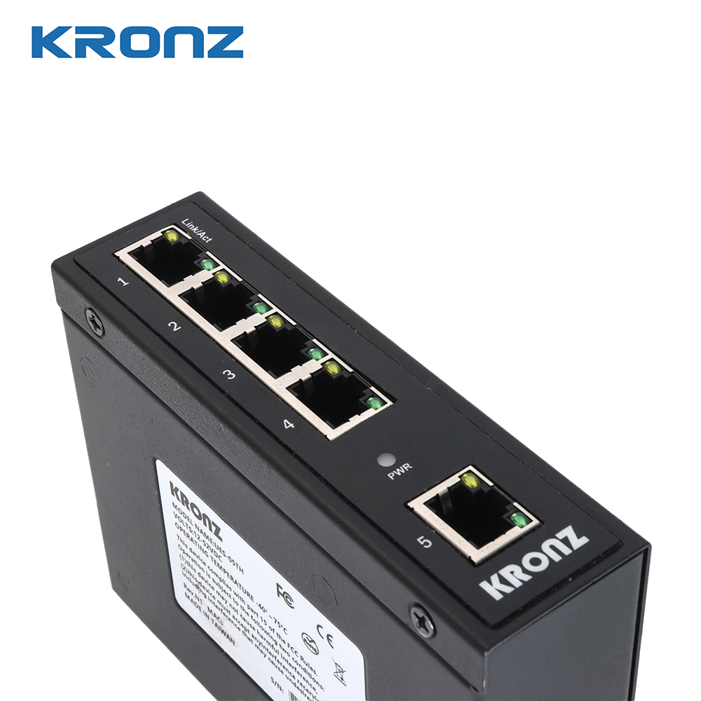 Industrial Ethernet Switch side view