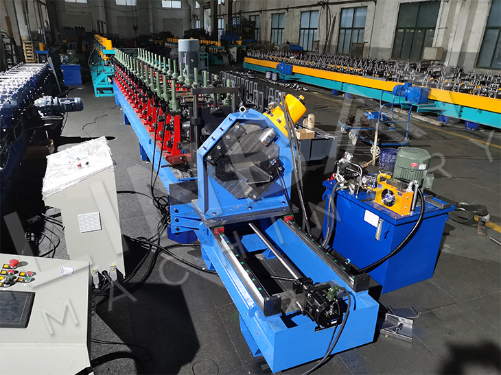 Rostfester hydraulischer Durchschlag galvanisierte Stahlbaugerüst-Planken-Fertigungsstraße