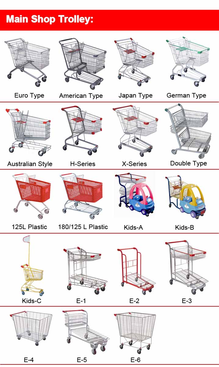 Carrello del negozio del supermercato