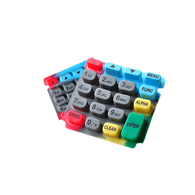 China POS Silicone Keys Customized Multicolor Manufacturers, Suppliers ...