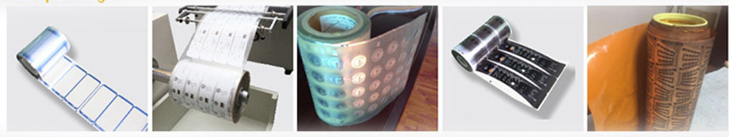 Sample output from dual-head hole punching machine