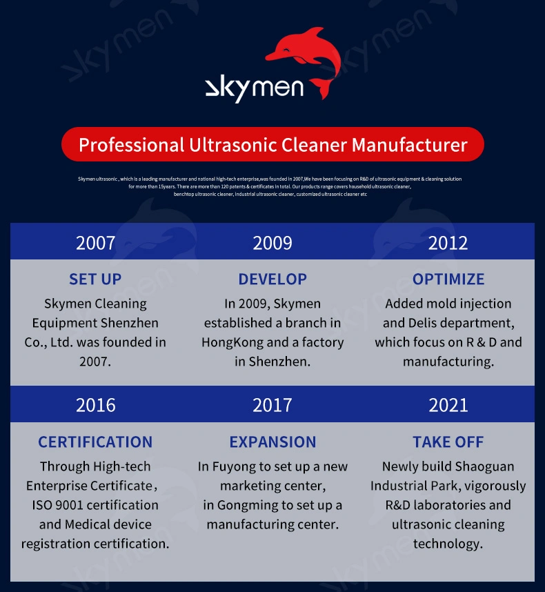 varie capacità di ultrasuono 180/300W della macchina dei pulitori ultrasonici industriali portatili di Benchtop da vendere