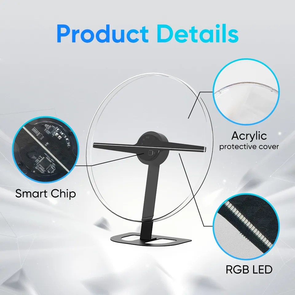 32cm Wifi 3d Hologram Projector Fan Manufacturers, Suppliers ...