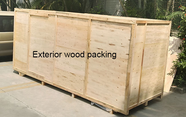 emballage en bois externe