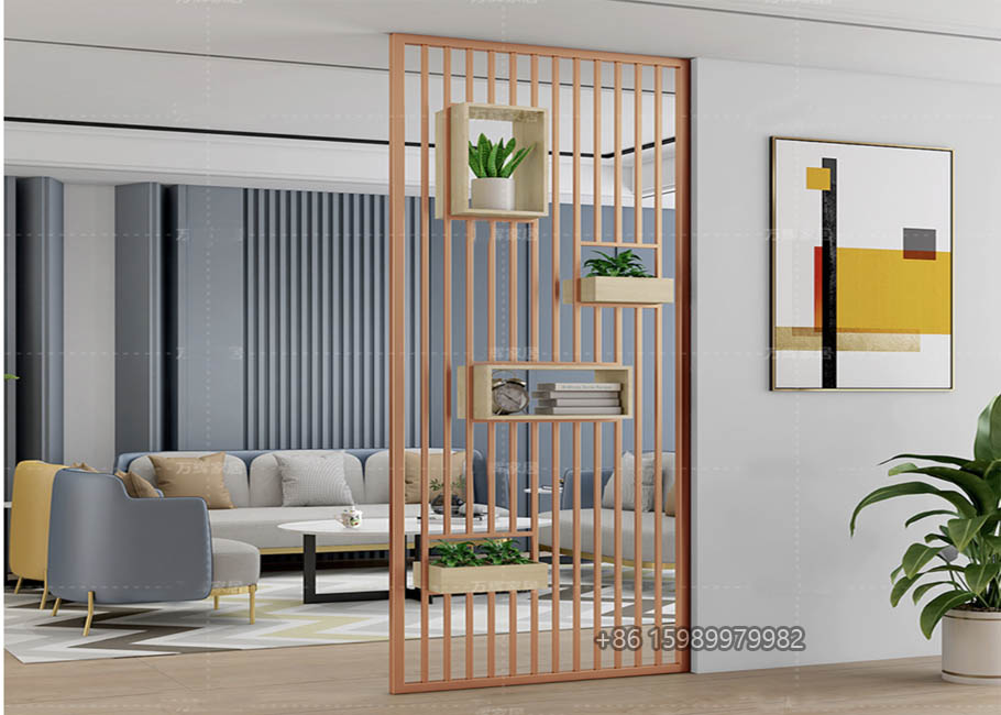 schermo decorativo di acciaio inossidabile di modo