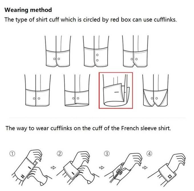 La camicia di affari dell'alto grado Cuffs i chiodi opalini d'argento delle maniche del modello del globo
