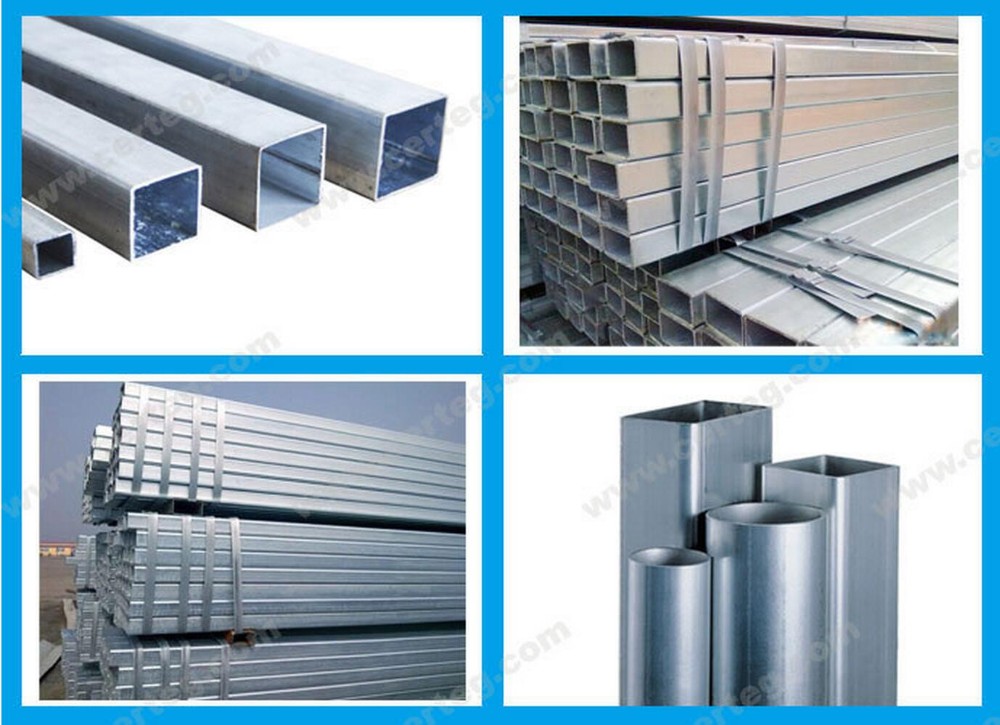 電流を通されたsteel/gi長方形の空セクション重量/炭素鋼の管の価格